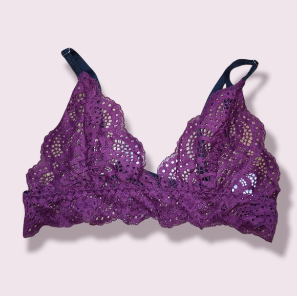 Intimates & Sleepwear | Dark Purple Bralette | Poshmark